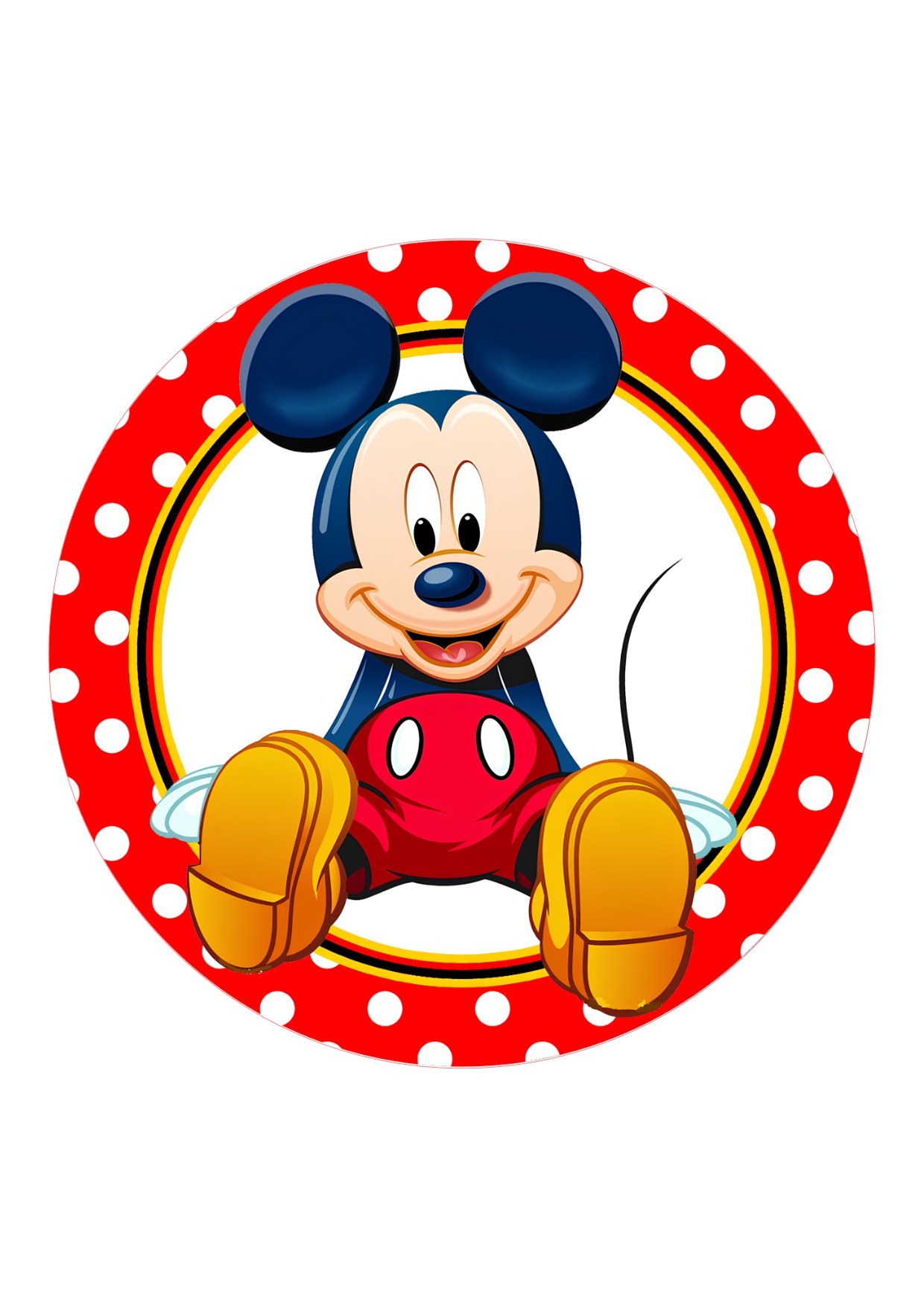 Jedlý tisk Mickey Mouse – obrázky na dort | Oslavino.cz